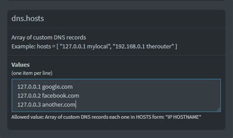 Pihole 6 Docker Custom Local Dns File General Pi Hole Userspace