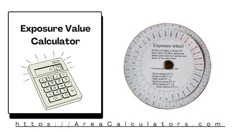 Exposure Value Calculator Online Calculators