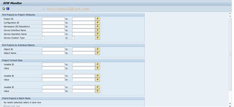SIW MONITOR SAP Tcode SIW Monitor Transaction Code