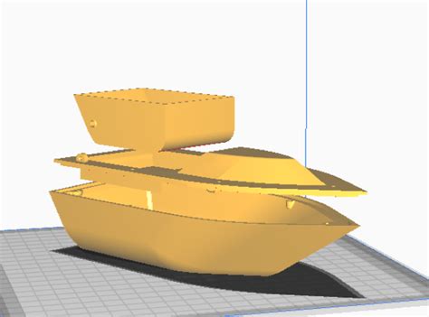Продажа 3D-модели "кораблик для прикормки карпа"