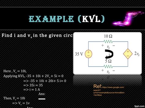Kvl And Kcl Ppt Physics Science