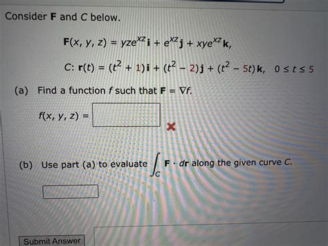 Solved Consider F And C Below Chegg