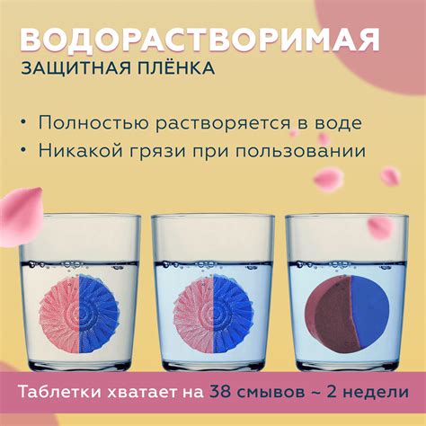 Таблетки очищающие для сливного бачка унитаза / Освежитель таблетка для ...