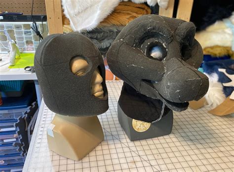 Fursuit Head Base Pattern Free Fursuit Fox Costume