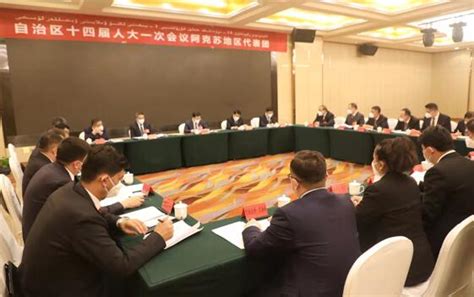 阿克苏代表团审议政府工作报告