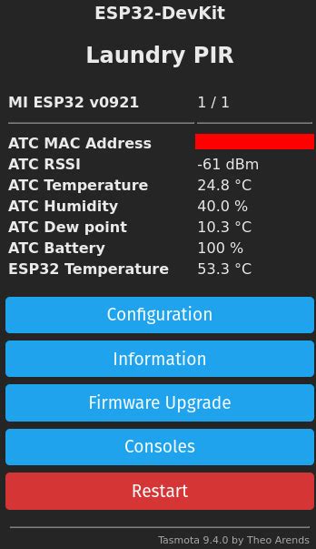 Tasmota And Xaomi Ble Temp Sensors Configuration Home Assistant Community