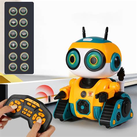 Hzrsly Rc Robot Toy Gesture Controlled Programmable Smart Robot Interactive Dancing And