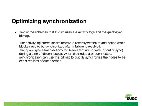 Brief Introduction Of Drbd In Sle12sp2 Odp