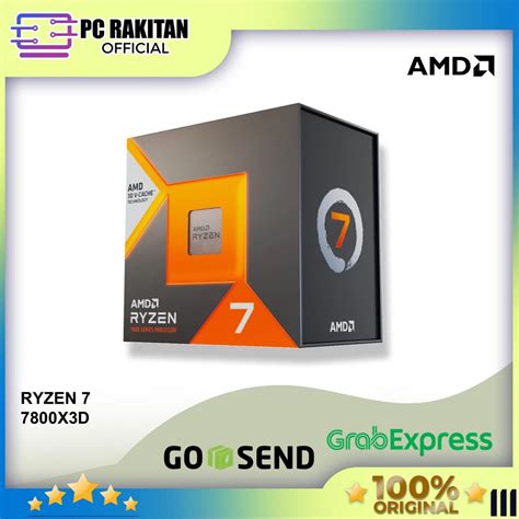 Jual Amd Processor Ryzen 7 7800x3d Am5 Box Shopee Indonesia