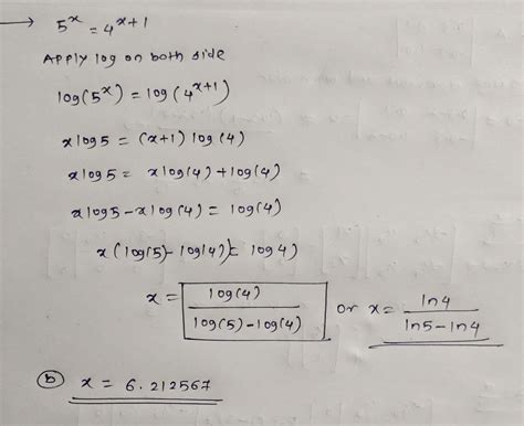 Solved Consider The Following 5 X 4 X 1 A Find The Exact