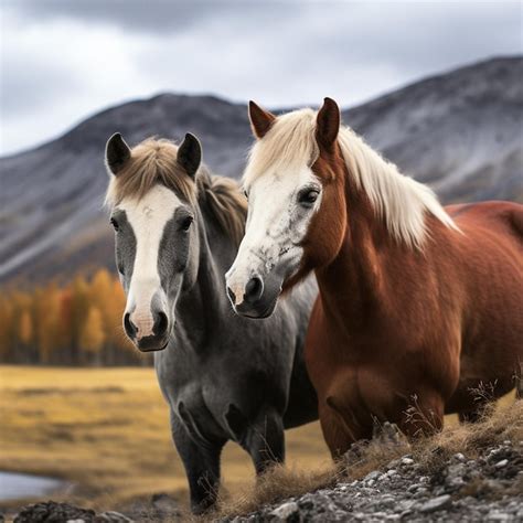 Two Horses Together