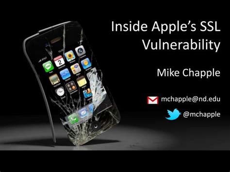 Apple Ssl Vulnerability Explained Pptx Computing Technology And Computing