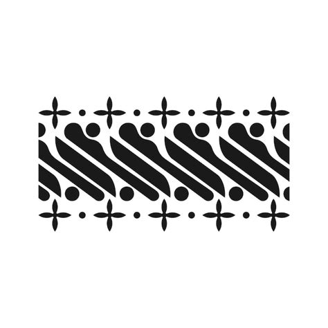 Premium Vector Indonesian Java Batik Heritage Element Vector Design