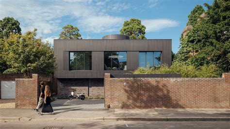 Jason Good Architecture Tops London Home With Patinated Copper Top Hat