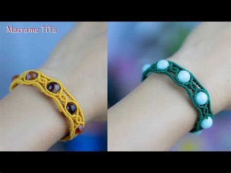 707 Macrame Tutorial Easy And Clearly DIY Macrame Bracelet Tutorial With Beads YouTu
