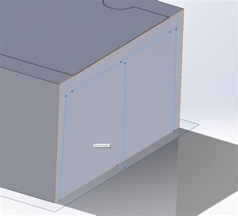 Using A Curve As A Limit For An Extrusion See Comment R Solidworks