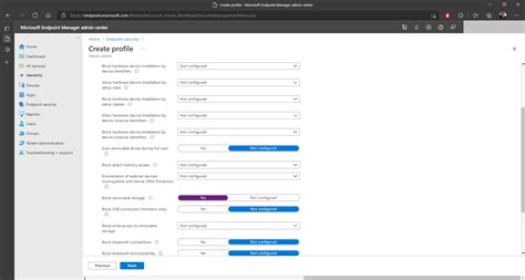 disable usb device access with intune alexandru marin