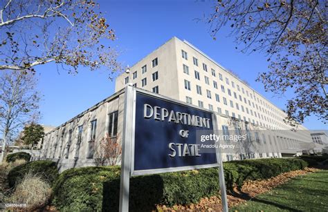 United States Department Of State Building Is Seen In Washington