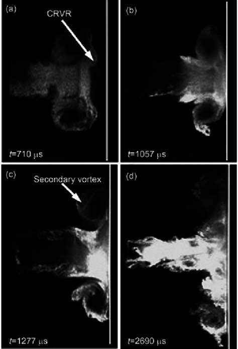 Flow Visualization Of Compressible Vortex Ring Impinging Onto Solid