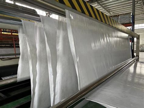 Composite Geomembrane Liner With Two Layers Geotextile One Layer