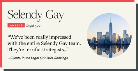 Selendy Gay Pllc On Linkedin Legal 500 Ranked Multiple Selendy Gay