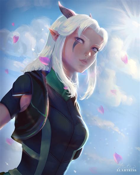 I Drew Rayla Rthedragonprince