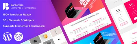 Borderless Addons And Templates For Elementor Plugin —