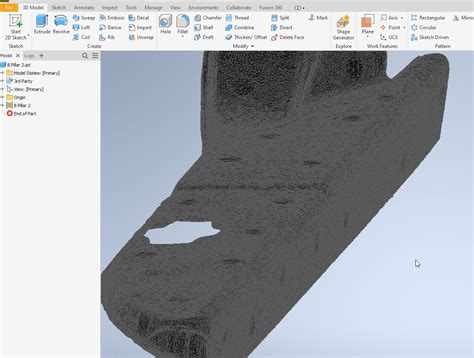 Cannot Thicken Surface Looking For Alternatives Autodesk Community