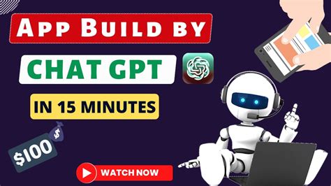 How To Make App Using Chatgpt Build App With Chatgpt In 15 Minutes Youtube