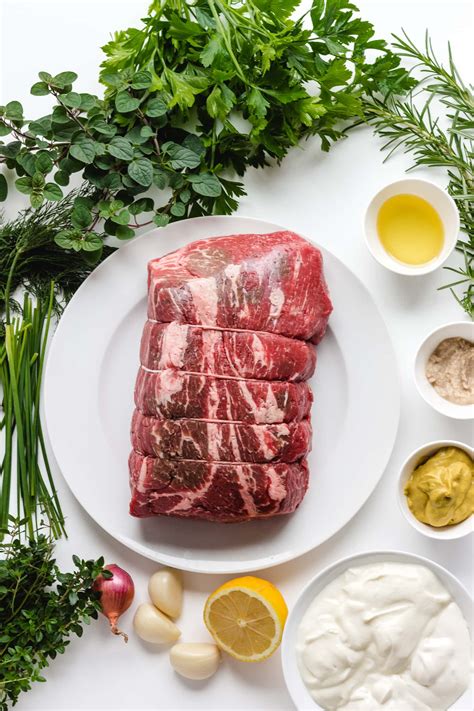 Herb Mustard Crusted Roast Beef Maple Mango