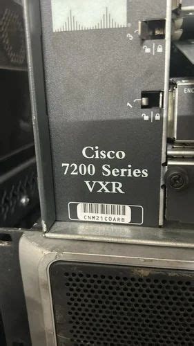 Cisco 7200 Vxr Series Routers Serial No Cnm21c0arb At ₹ 295000 Piece Cisco Computer Router In