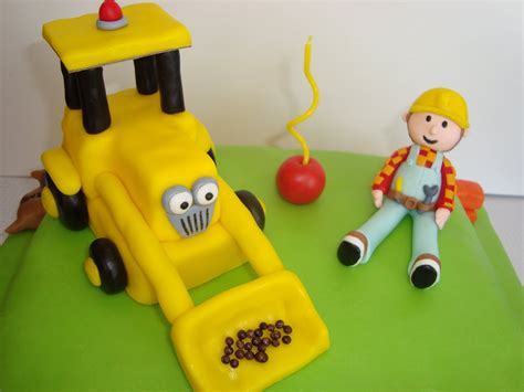 Mundo Mágico Do Açúcar Bolo De Aniversário Bob O Constructor
