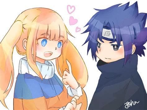 Naruko Uzumaki Sasuke Anime
