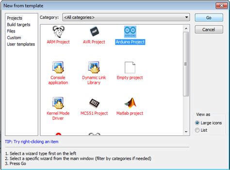 Programar Arduino En Codeblocks Crear Un Proyecto Tipo Arduino