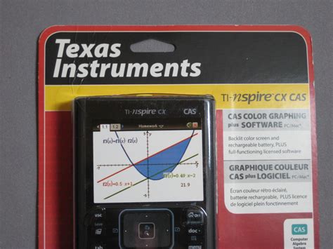 Texas Instruments Ti Nspire Cx Cas Graphing Calculator New In Box 033317203956 Ebay