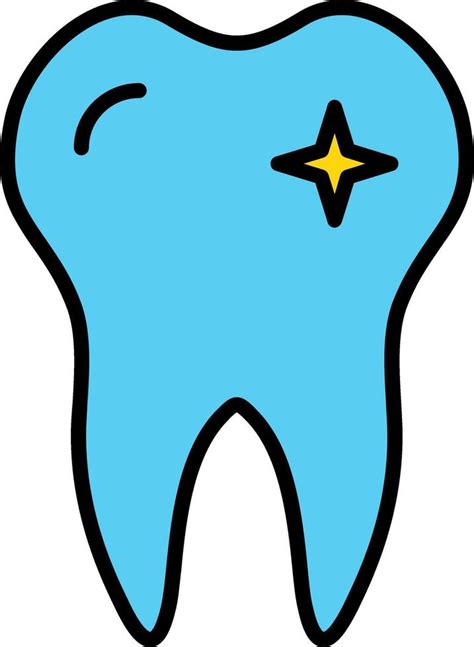 Teeth Line Filled Icon 43326837 Vector Art At Vecteezy