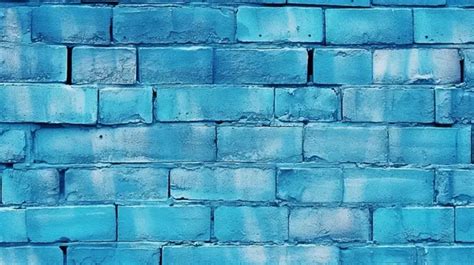 Stylish Blue Brick Wall Texture Background Brick Wall Concrete Block