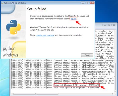 Windows 7 Sp1 X64 安装 Python 出错解决方法win7安装不了python37 Csdn博客