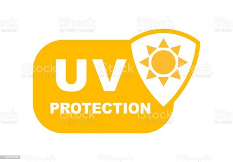자외선 차단 아이콘입니다 피부를 위한 자외선 차단 자외선 차단제 또는 피부 화장품 포장을 위한 Spf 아이콘입니다 벡터