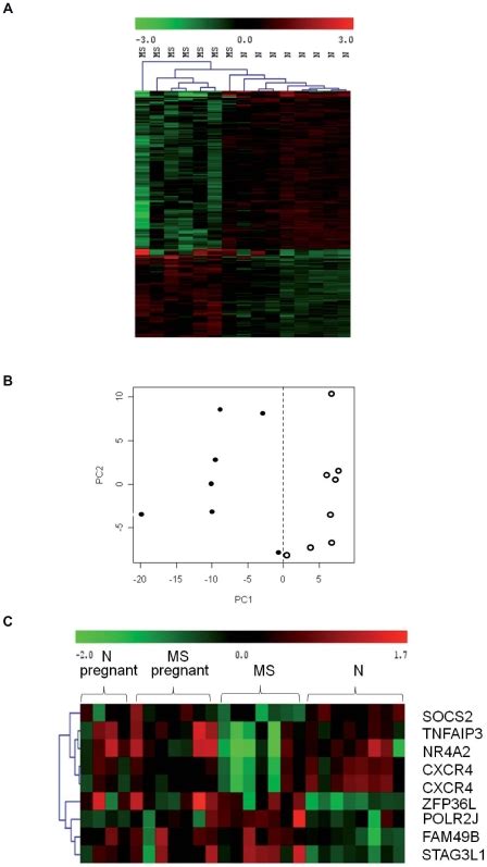 A Supervised Clustering Of The Most Discriminating Transcripts Download Scientific