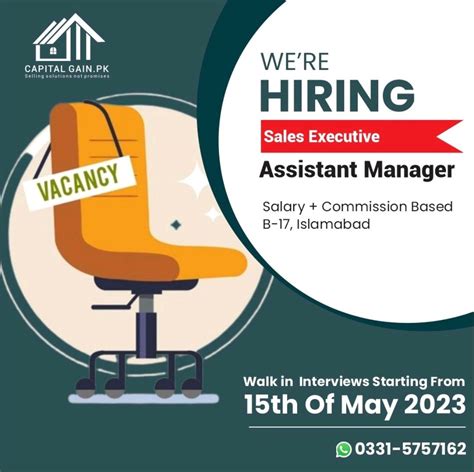 Haider Iftikhar On Linkedin Walking Interviews Starting From 15th May 2023 Location B 17 Islamabad