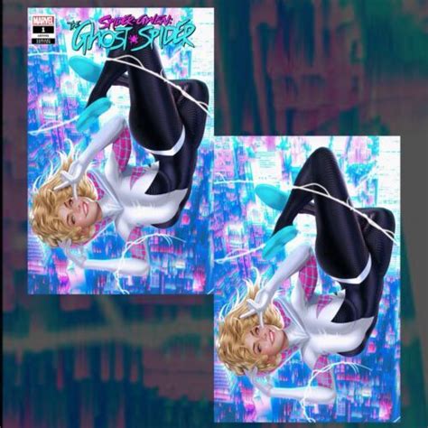 🔥spider Gwen Ghost Spider 1 Ariel Diaz Exclusive Set Presale May22🔥