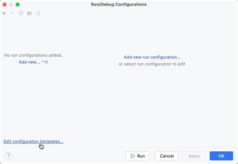 运行调试配置 Intellij Idea 文档 运行调试配置 Intellij Idea 文档