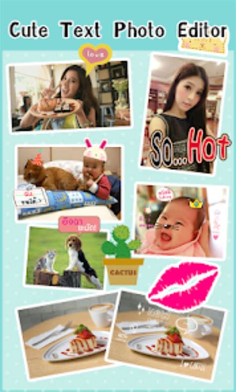Cute Text Photo Editor For Android Download