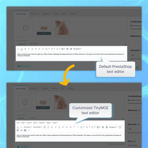 PrestaShop TinyMCE Editor Module