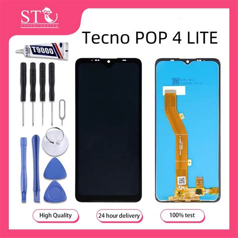 Original LCD FOR Tecno POP Lite LCD Touch Screen Display Assembly For