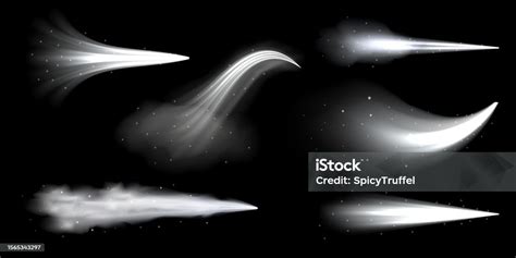 차가운 눈 바람 눈송이 공기 얼음 불기 서리 숨결 겨울 바람이 부는 연기 구름 파도 또는 눈보라 폭풍 동결 증기 운동 효과 격리된 요소가 설정되었습니다 벡터 사실적인 그림