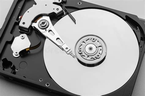 Open Hard Disk Drive Stock Photo Image Of Electronic