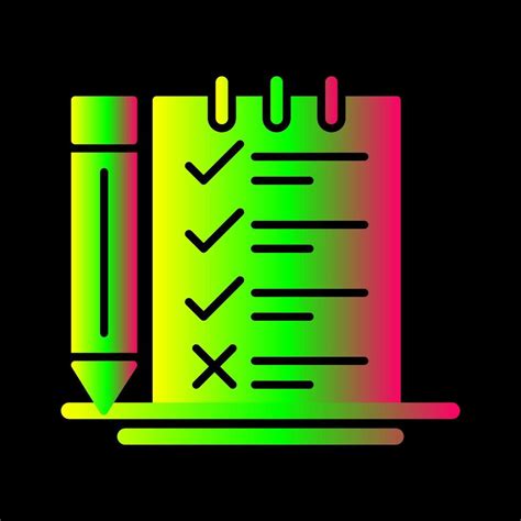 Survey Checklist Vector Icon Vector Art At Vecteezy