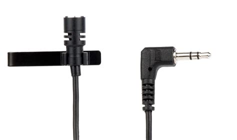 Uni Directional Tie Clip Microphone With High Sensitivity And High S N Ratio Lavalier Clip On